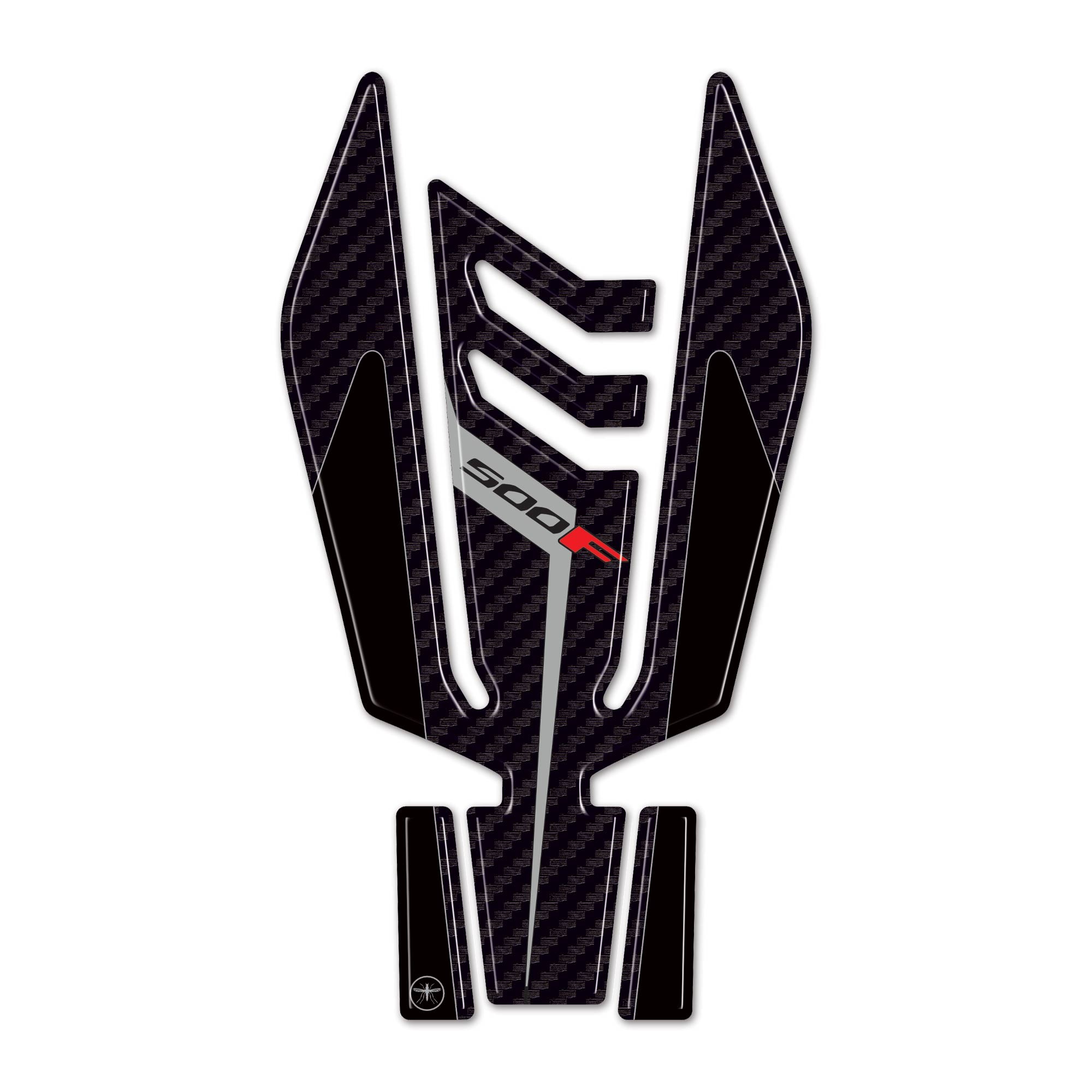 Motorcycle tank pad protection 3D sticker compatible with Honda CB500F ...