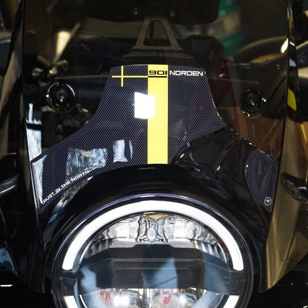 3D motorcycle windshield protection stickers compatible with Husqvarna ...