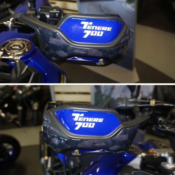 3D Stickers Motorcycle Handguard Protections compatible with Yamaha ...