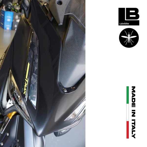 3D Front Face Stickers compatible with Yamaha Tmax 560 20Th Anniversary