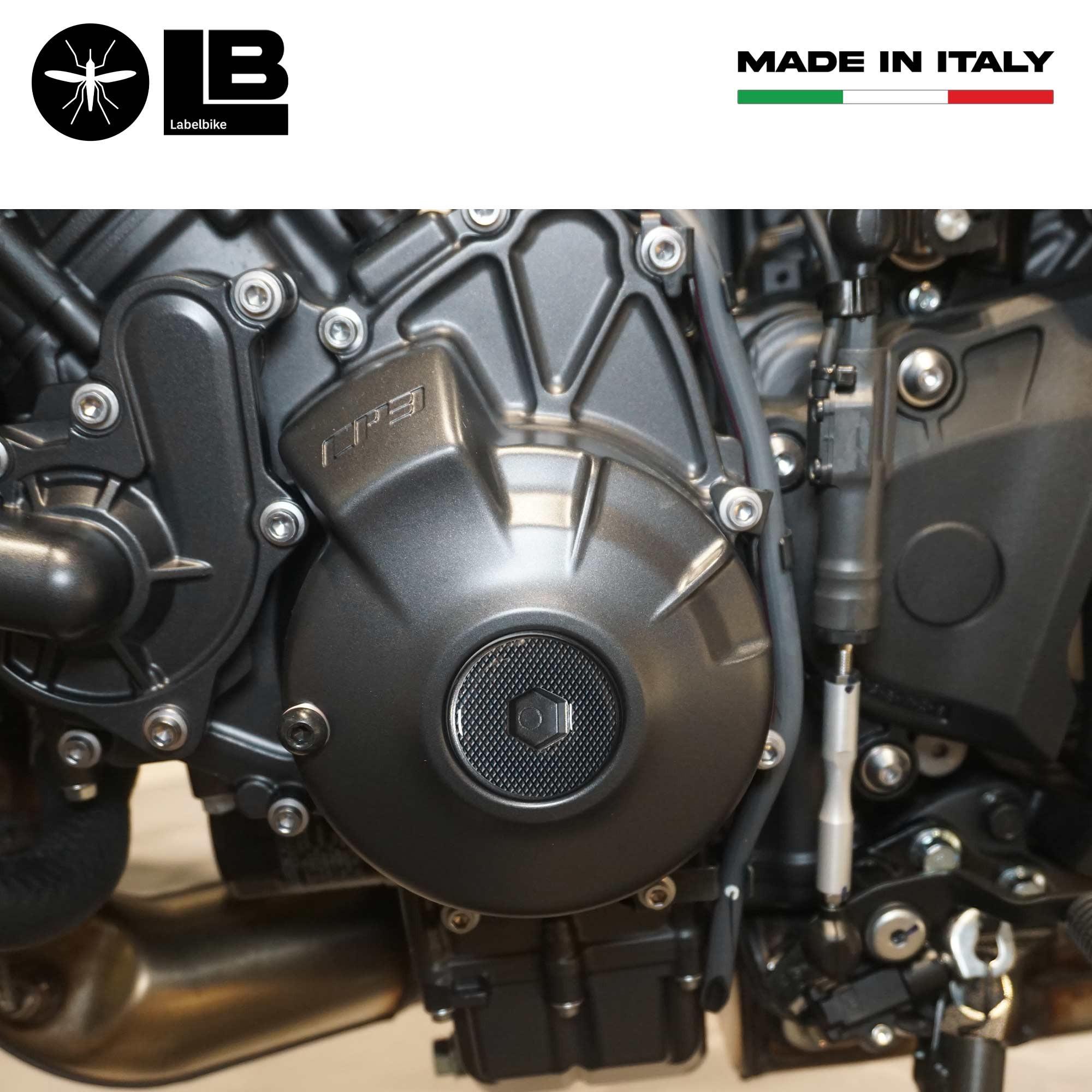 Adesivi resina gel 3D Protezioni carter moto compatibili con Yamaha ...