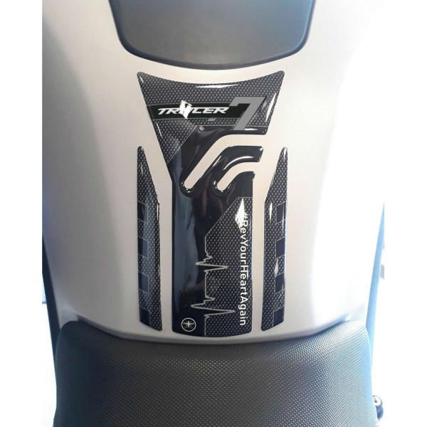 3D gel resin motorcycle tank sticker compatible with Yamaha Tracer 7 ...
