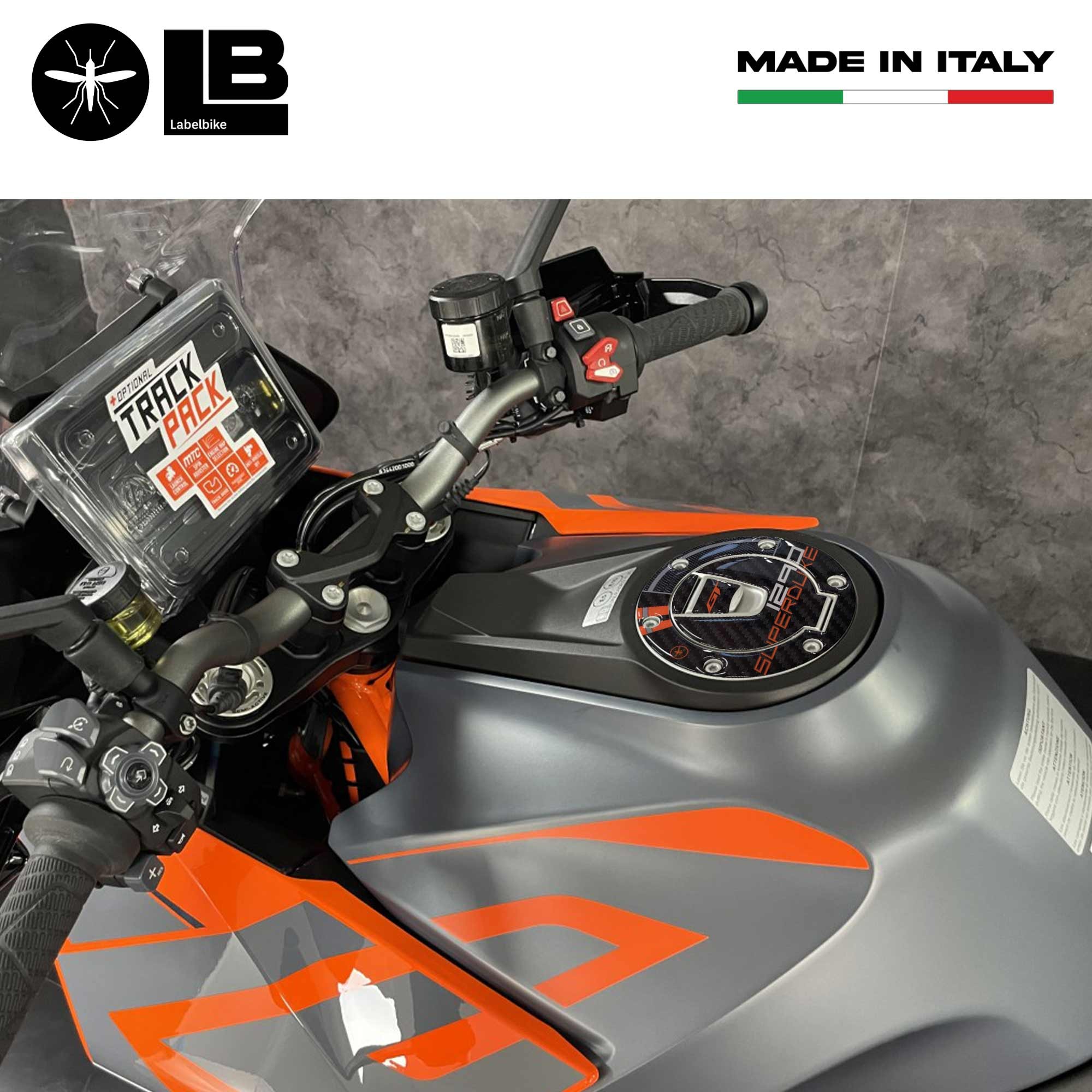 Adesivo protezione tappo serbatoio Keyless compatibile con KTM 1290 ...