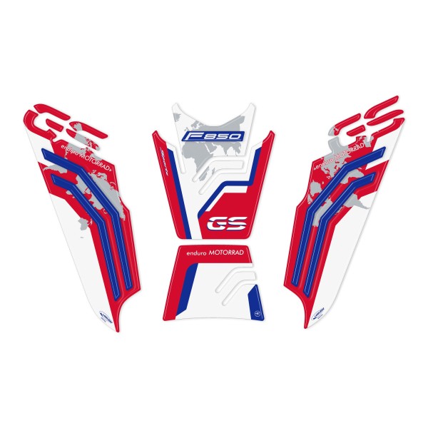 3D Motorcycle Tank Protection Sticker Kit compatible with BMW F850 GS ...