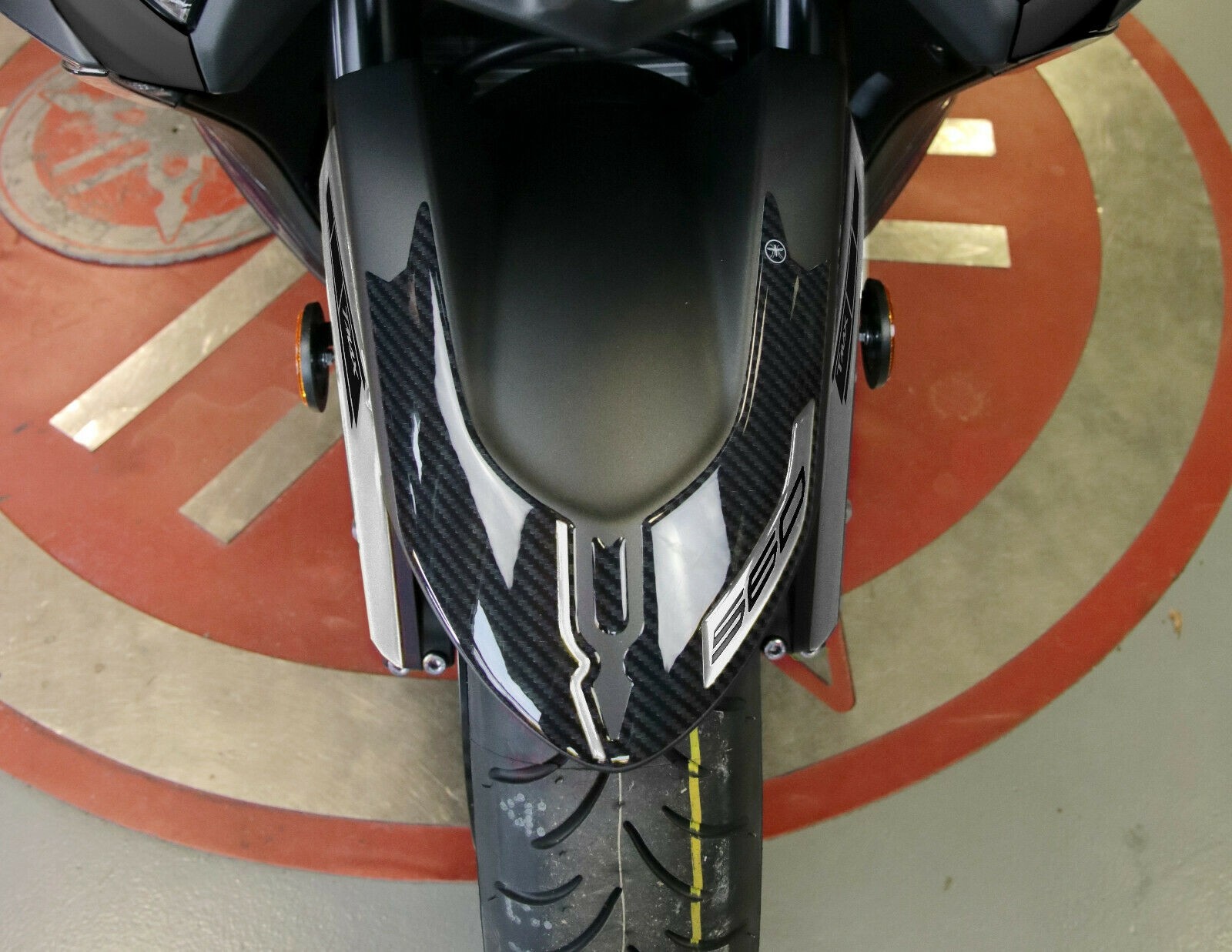3D GEL STICKERS kit compatible with YAMAHA Tmax 560 2020-2021 CARBON ...