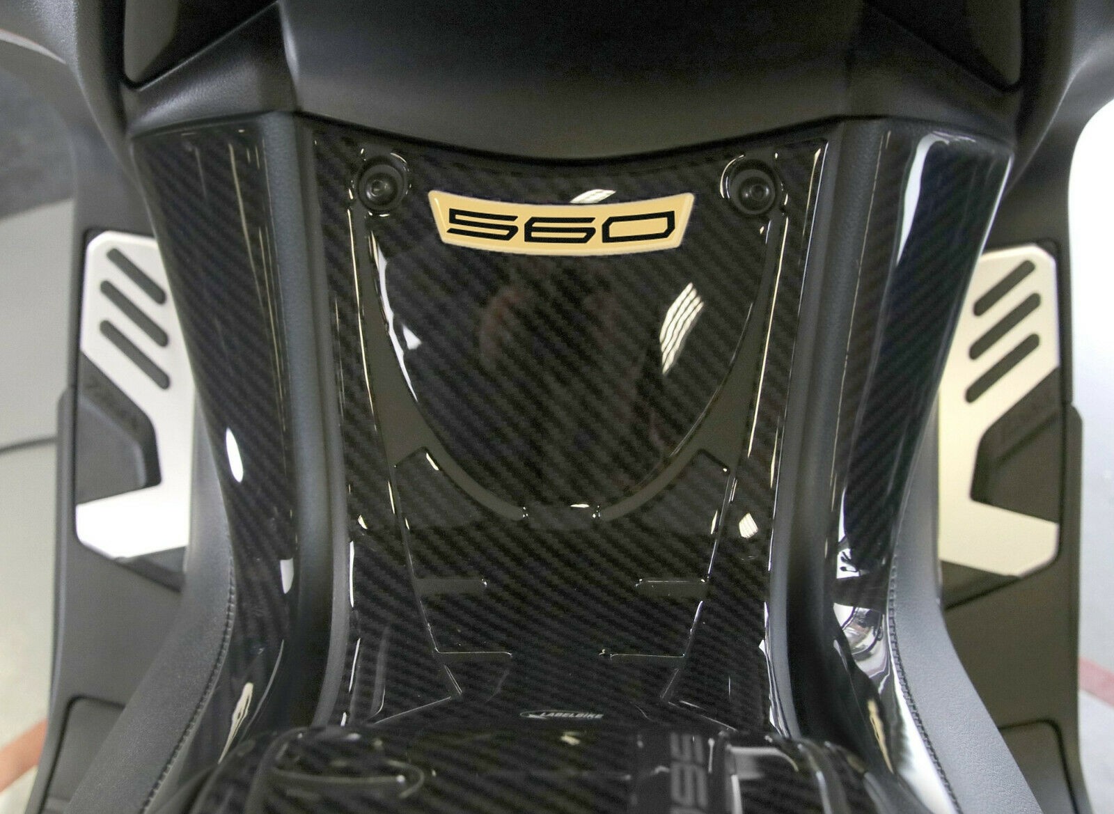 Kit ADESIVI in RESINA 3D compatibili YAMAHA Tmax 560 2020-2021 CARBON ...