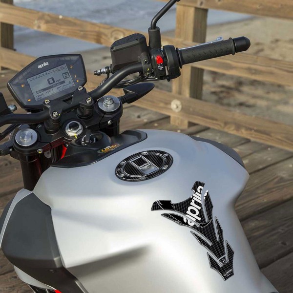 STICKERS/STICKERS KIT in 3D CARBON RESIN TANK PROTECTION for APRILIA ...