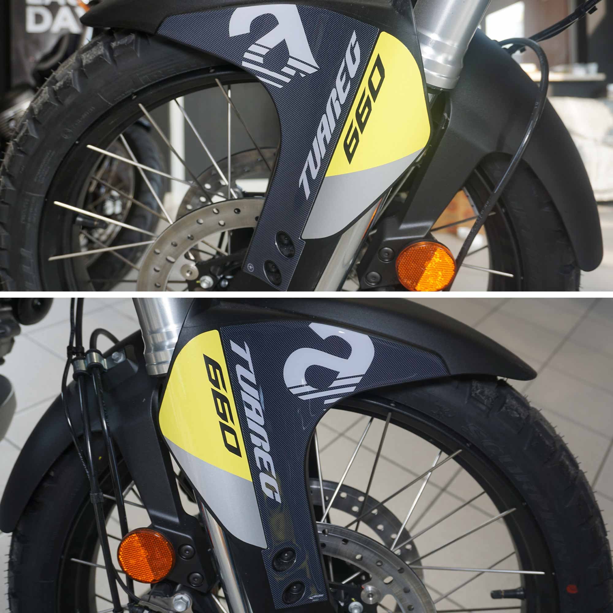 Complete 3D sticker kit for motorbikes compatible with Aprilia Tuareg ...