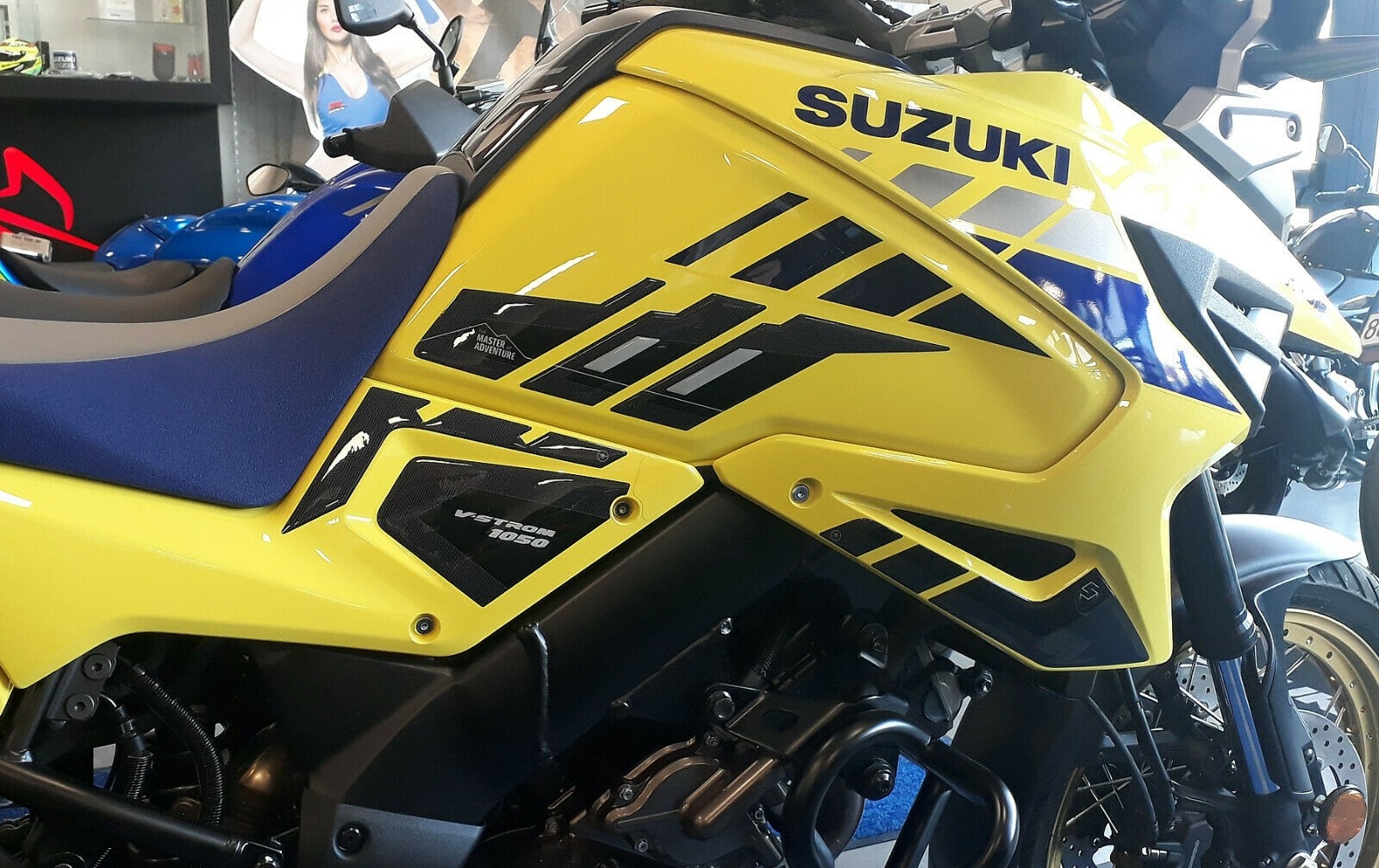 Complete Kit 3d Stickers For Motorcycles Compatible With Suzuki V-strom