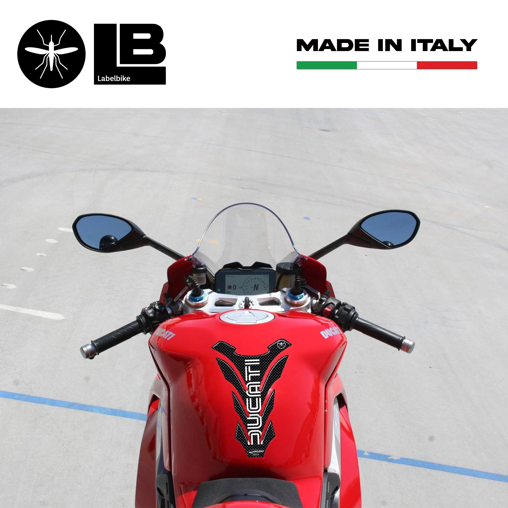 PARASERBATOIO ADESIVI 3D Carbonio SERBATOIO Compatibile MOTO DUCATI OLD ... PARASERBATOIO ADESIVI 3D Carbonio SERBATOIO Compatibile MOTO DUCATI OLD ...