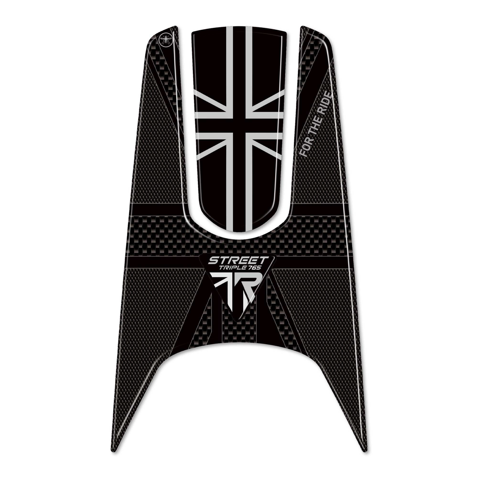 Adesivo Sopraserbatoio moto compatibile con Triumph Street Triple 765 R ...