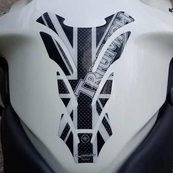 Tiger Explorer Tank Pad Stickers | LabelBike