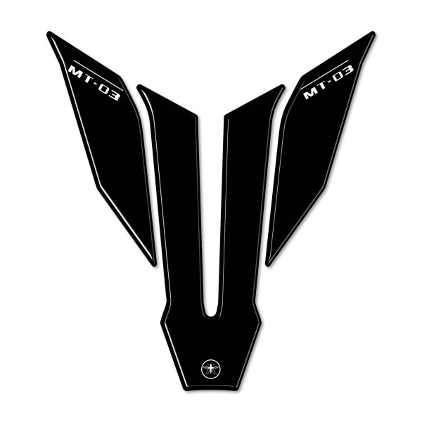 TANK PAD TANK ADHESIVE in 3D RESIN compatible for YAMAHA MT-03 MOTORCYCLE